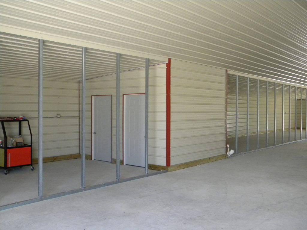 Eagle Carports 30x150x12 with leanto fully sheeted inside view 2 ...