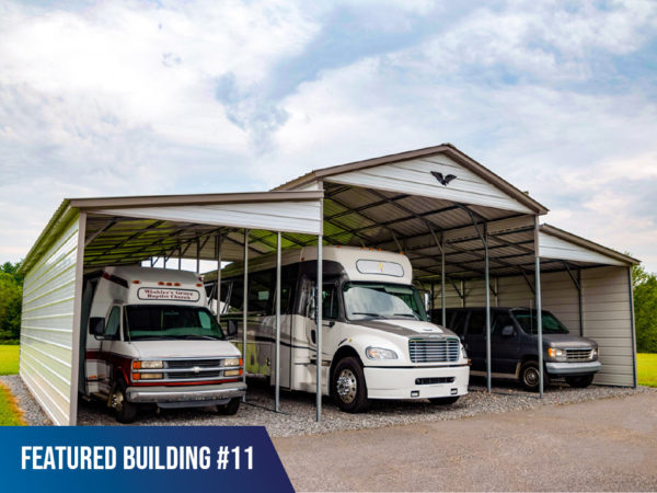 Covered Parking for Businesses: A Commercial Carport - Eagle Carports