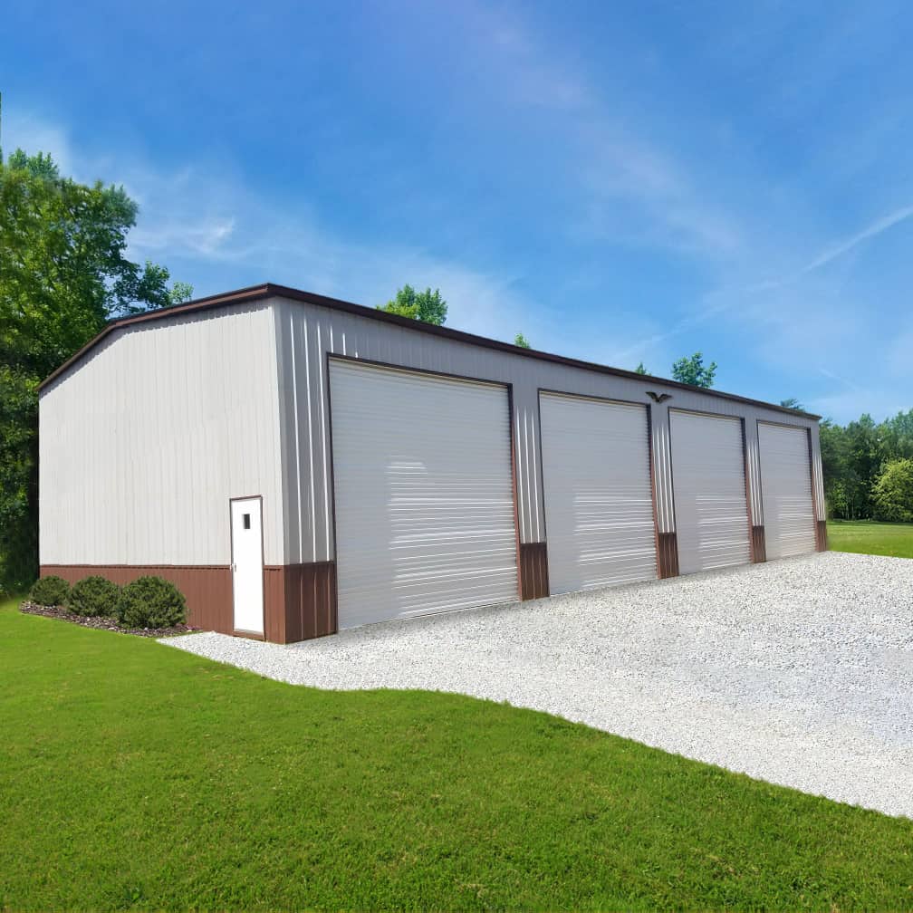 Featured Building 41 Original Picture 40x70x16 - Eagle Carports