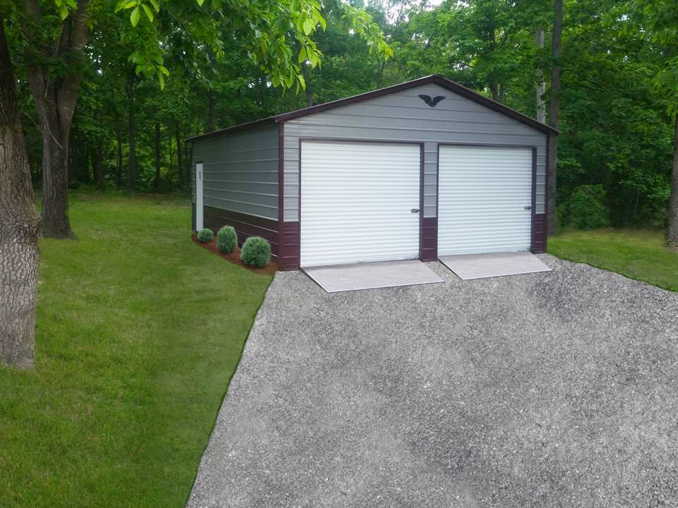 Featured Building 55 Original Picture - Eagle Carports