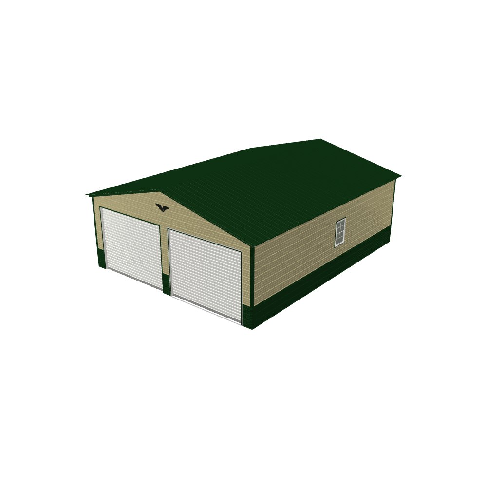 Featured Building 83 24x30x9 2 - Eagle Carports