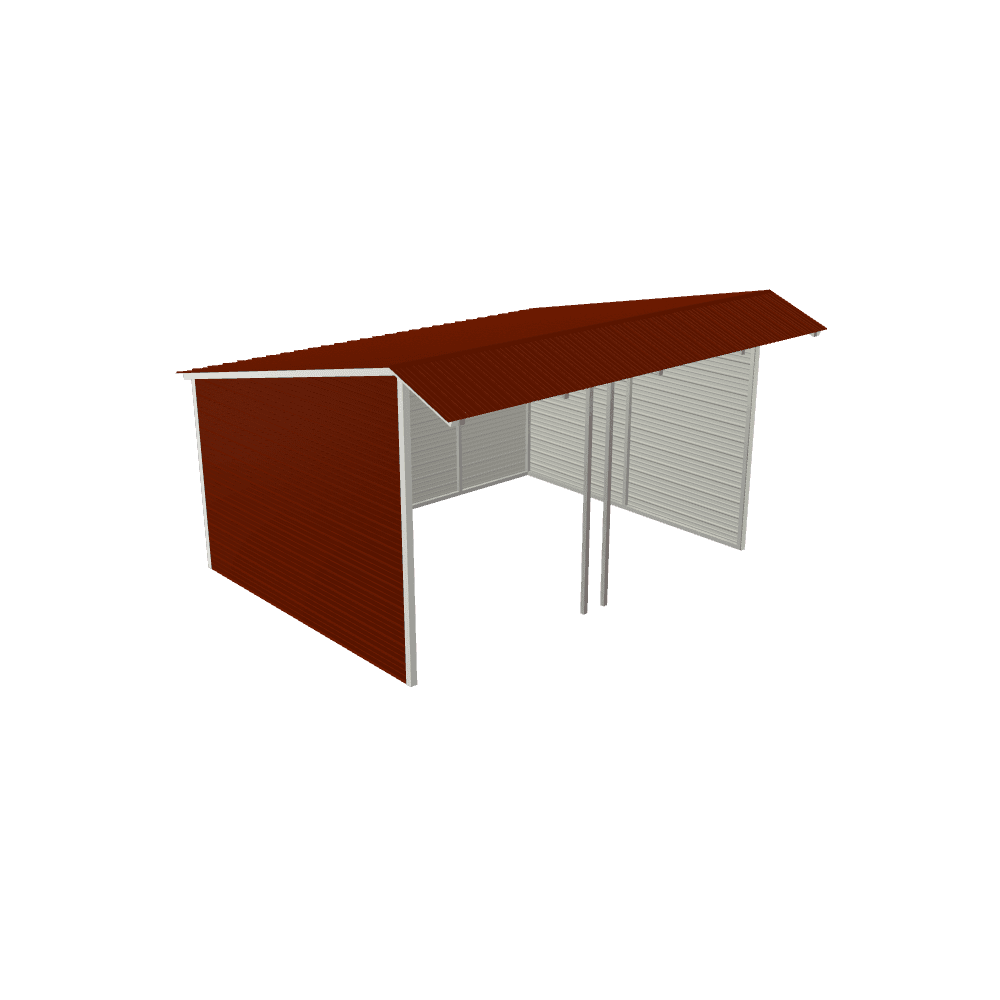 Featured Building 177 15x20x12-9 4 - Eagle Carports