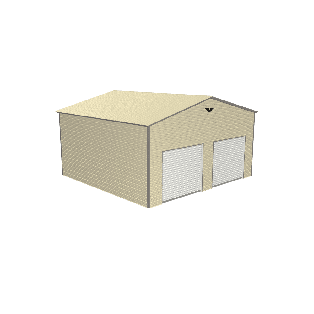 Featured Building 181 26x25x12 3 - Eagle Carports
