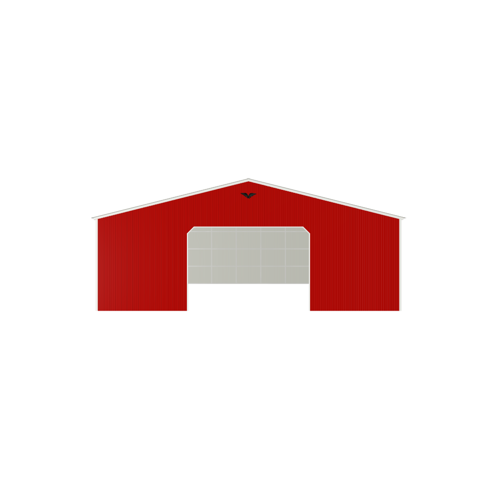 Featured Building 271 40x60x12 2 - Eagle Carports