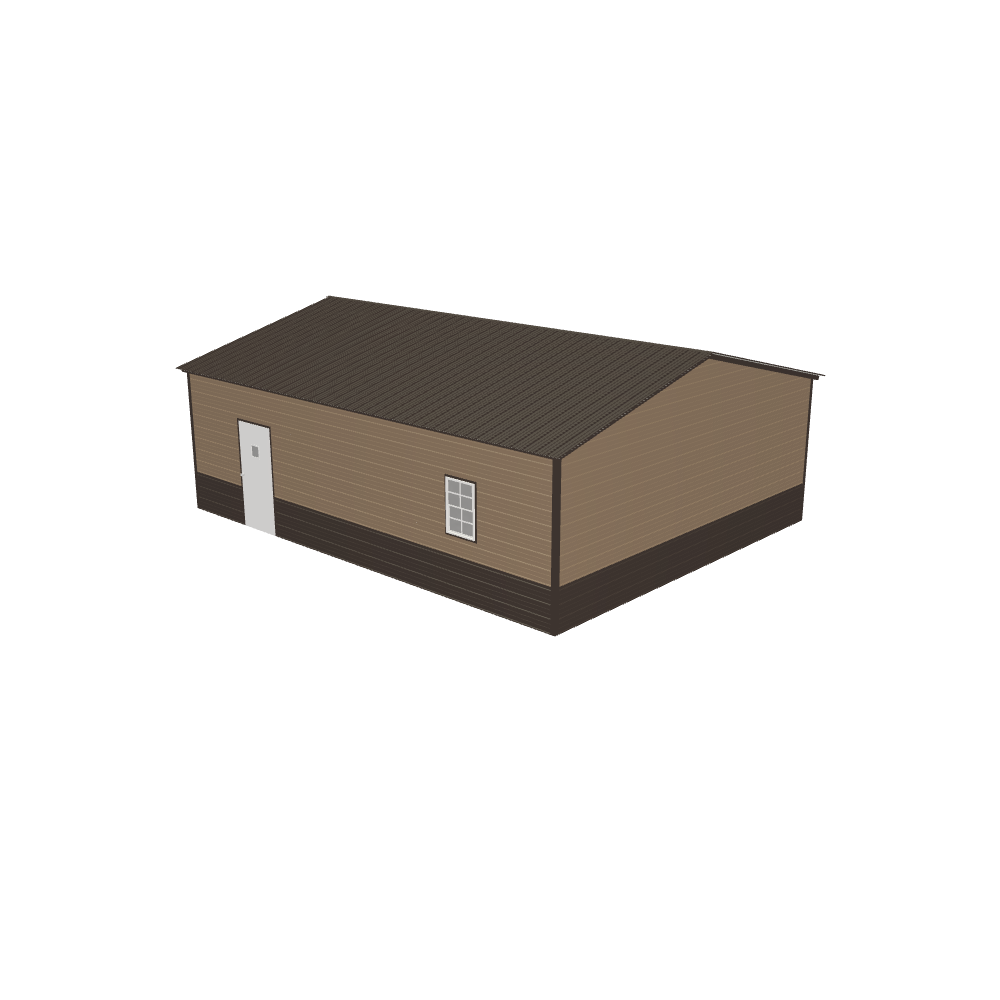 Featured Building 313 24x30x9 5 - Eagle Carports