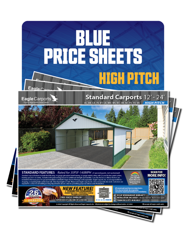 Price Books & Flyers - Eagle Carports